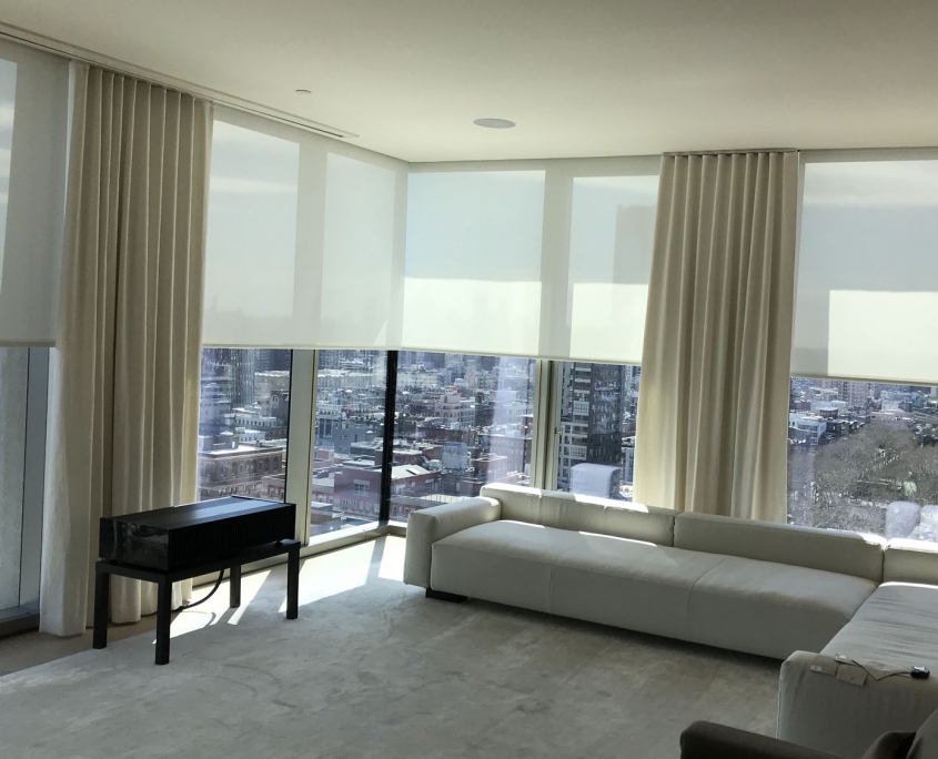 Automated Home Shades - Crestron, NYC, Crestron Dealer